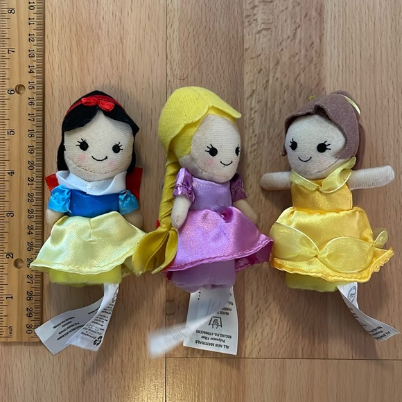Toys | Disney Snow White Rapunzel Belle Finger Puppets | Poshmark